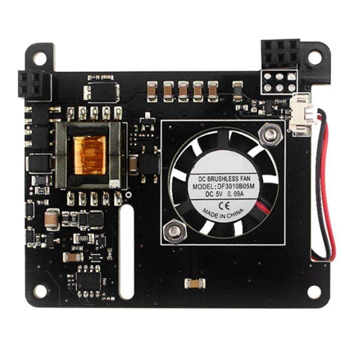 POE Expansion Board+Cooling Fan for Raspberry Pi 4B/3B+ Gigabit ...