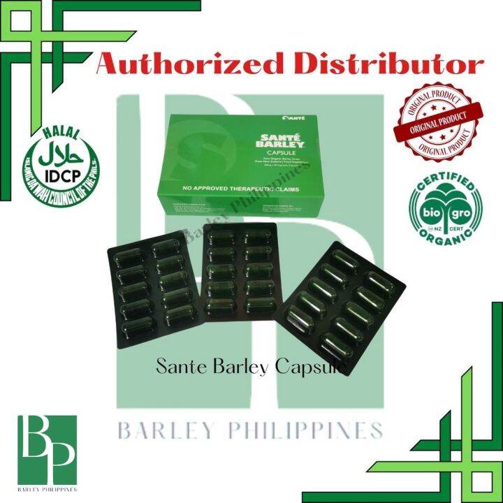Sante Barley Capsule (500 mg x 60 capsules) | Lazada PH