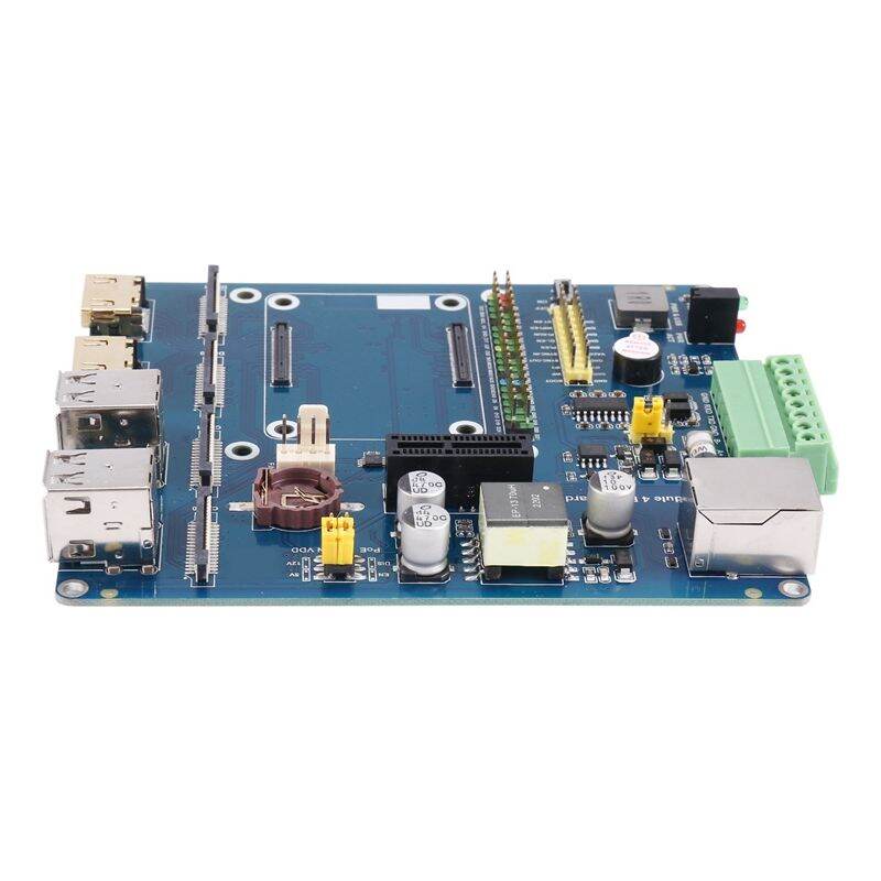 For Raspberry Pi Compute Module 4 POE/RS485/RS232 Expansion Board 2 ...