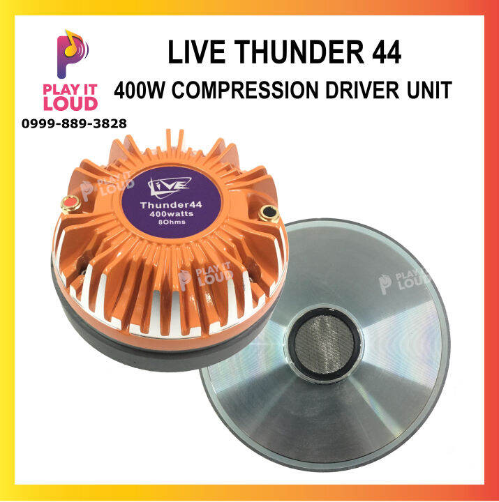 LIVE THUNDER 44 400W 44mm COMPRESSION DRIVER UNIT | Lazada PH