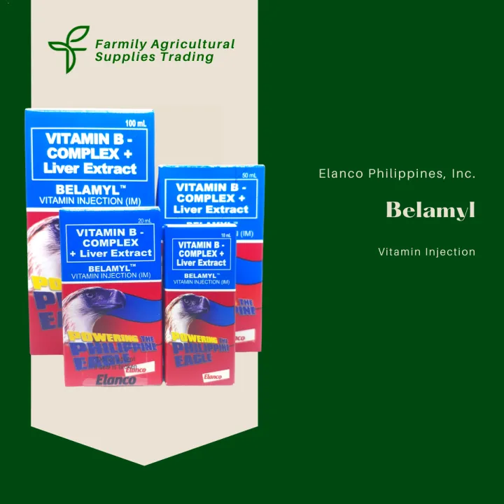 Belamyl Vitamin Injection (Vitamin B-Complex + Liver Extract) 10mL ...