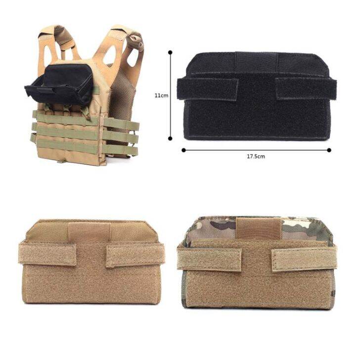 Military Map Bag Tactical Molle Admin Pouch Vest Front Panel Attachment ...