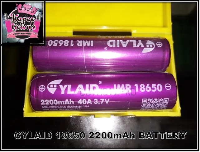 CYLAID : BATTERY 18650 2200MAH 40A | Lazada PH