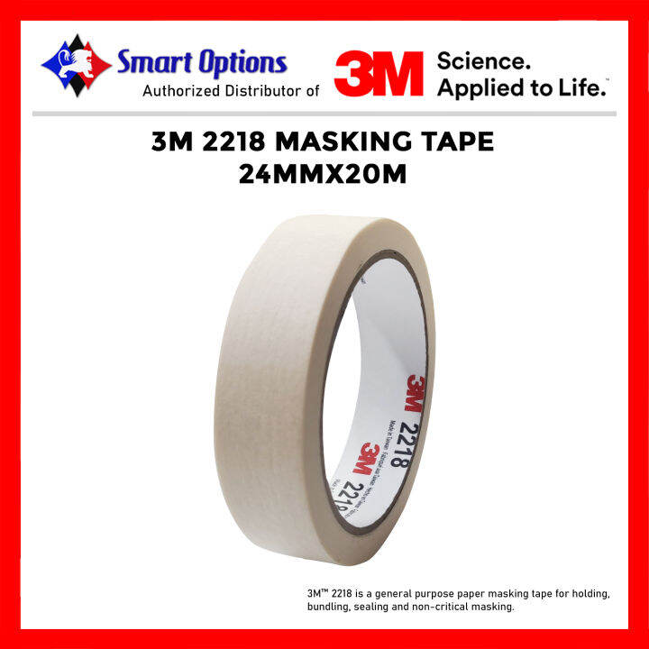 3M 2218 MASKING TAPE 24MM X 20M | Lazada PH