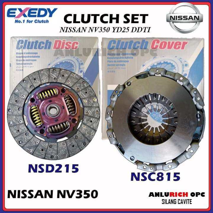 EXEDY CLUTCH SET for NISSAN NV350 YD25 DDTI 11 inches / 24Teeth PN ...