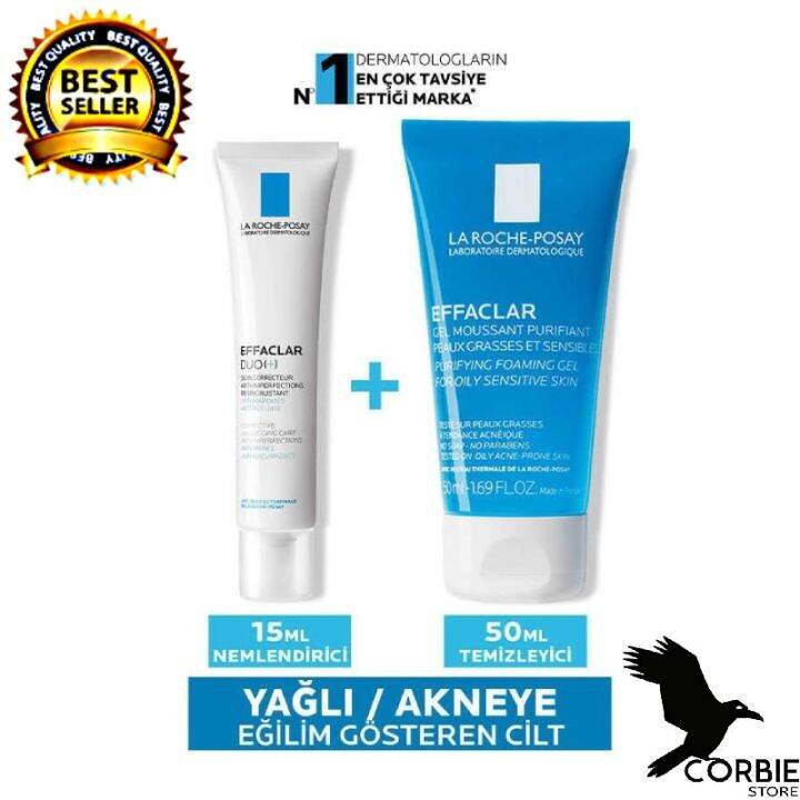 La Roche Posay Effeclar Gel 50ml And Effaclar Meet Kit Duo 15ml | Lazada PH