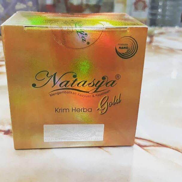 NATASYA KRIM MALAM GOLD ORIGINAL/ NATASYA NIGHT CREAM GOLD | Lazada