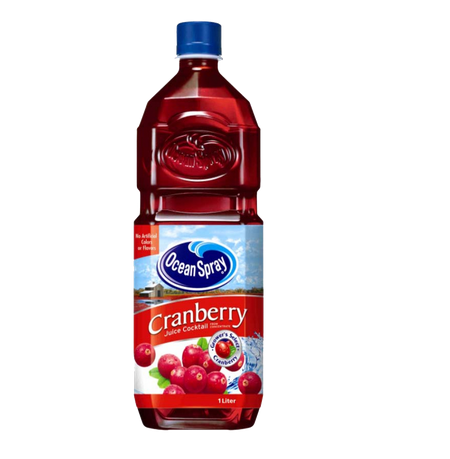 Ocean Spray Cranberry Juice Beverage 1L น้ำผลไม้ แครนเบอร์รี่ | Lazada ...