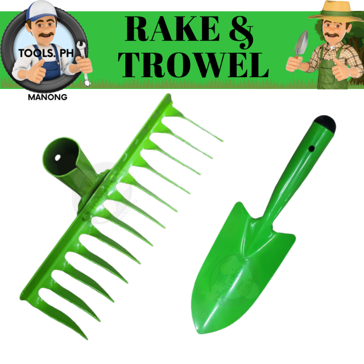 Rake And Trowel Gardening Tool Shovel Soil Mixer Rakes Are Ideal For ...