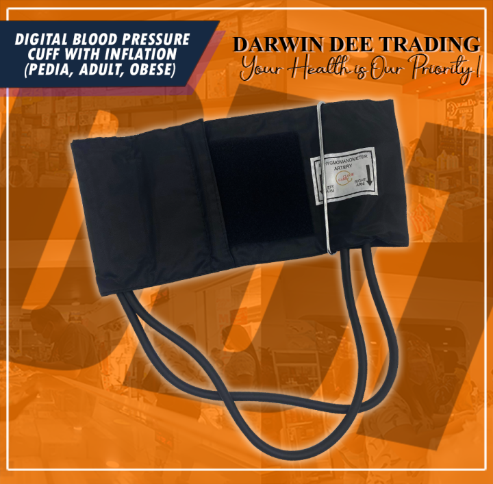 DIGITAL BLOOD PRESSURE CUFF WITH INFLATION (PEDIA, ADULT, OBESE ...