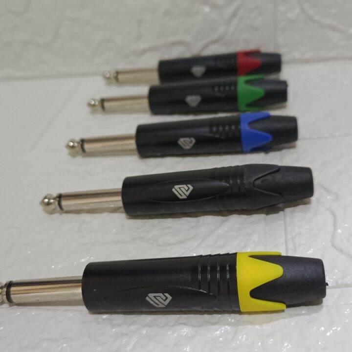 Jack akai mono 6.5mm jek Toa Spesialis connector NP2XB | Lazada Indonesia