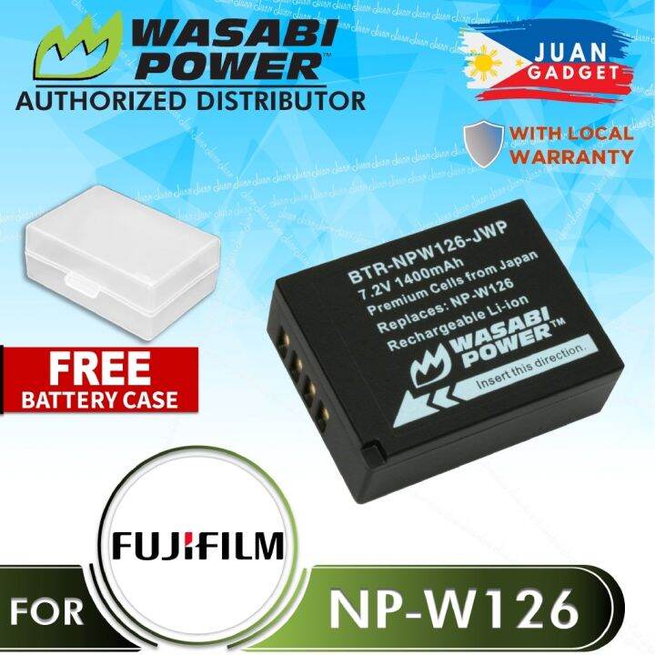 Wasabi Battery for NP-W126 NP-W126S W126 Superstore | Lazada PH