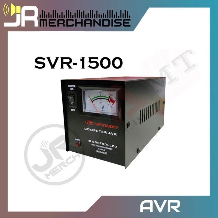 [100 Original] Samwon Computer Voltage Regulator (SVR-1500) Made for ...