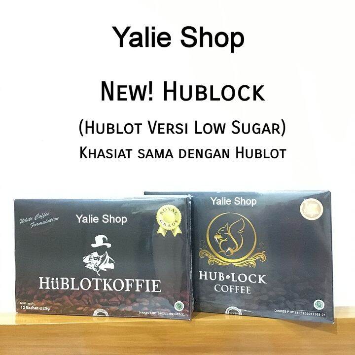 HUBLOCK Coffee 3 Sachet/12 Sachet Hublot Morgan Low Sugar Royal Grade ...