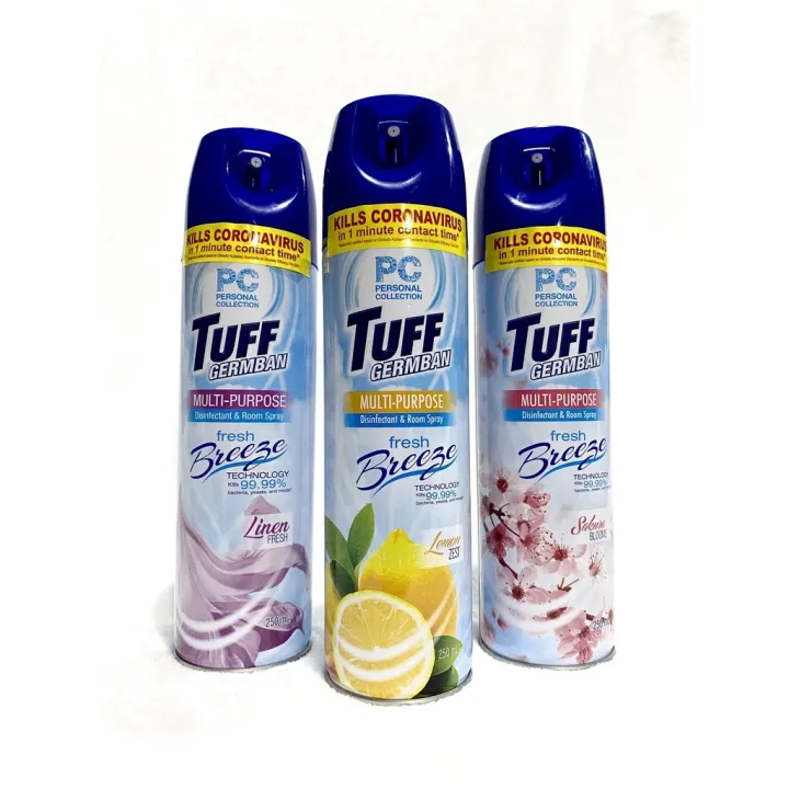 On the safety of blooms Personal Collection Tuff Germban Disinfectant ...