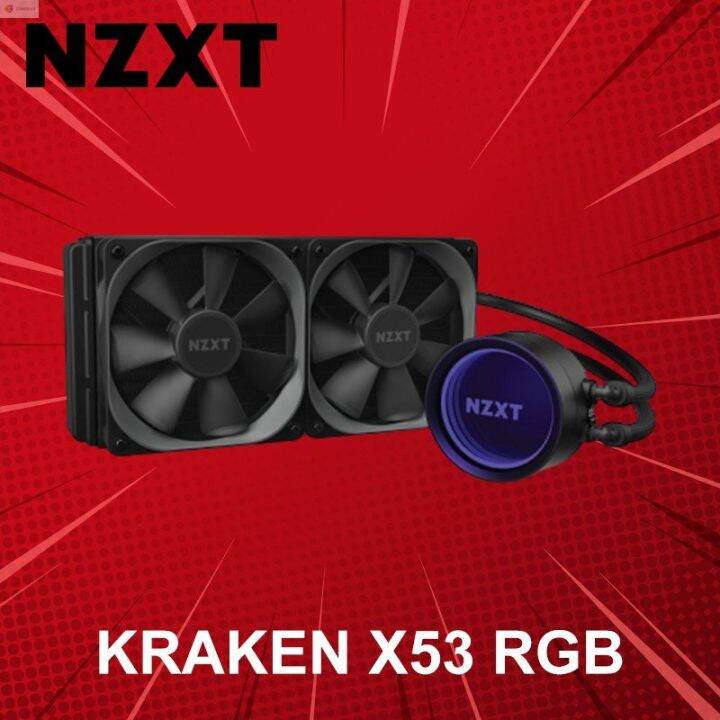 ลด 50% (พร้อมส่ง)ชุดน้ำปิด NZXT KRAKEN X53 รับประกันศูนย์ 6 ปี | Lazada ...