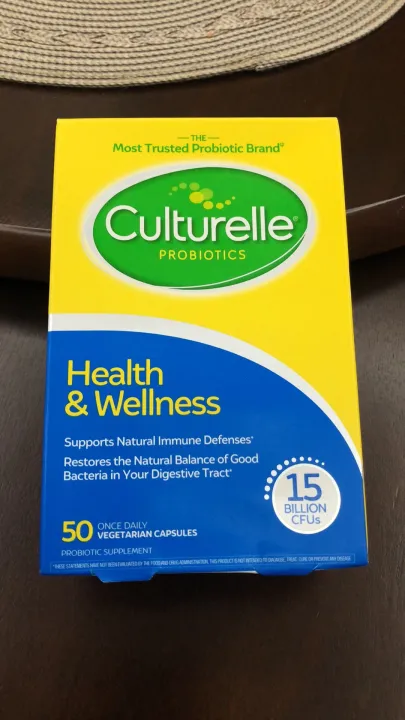 Culturelle Pro-Well Health & Wellness Daily Probiotic Dietary ...