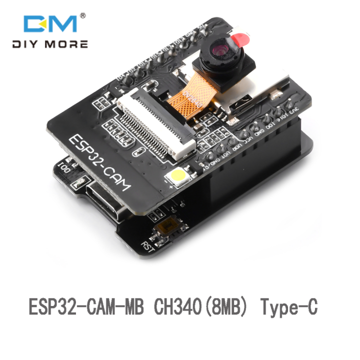 diymore ESP32 Cam WiFi Bluetooth Development Board with OV2640 Camera ...