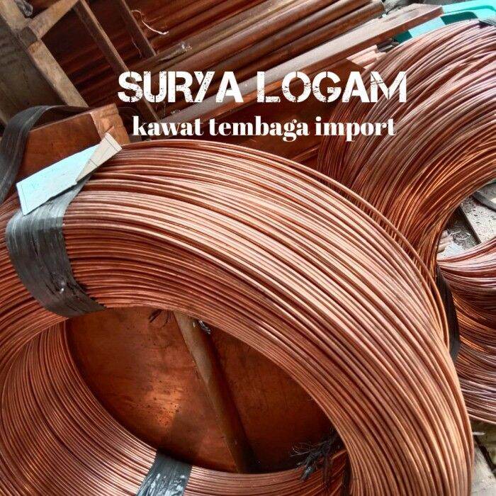 kawat tembaga diameter 4 mm mm x panjang 1 meter | Lazada Indonesia