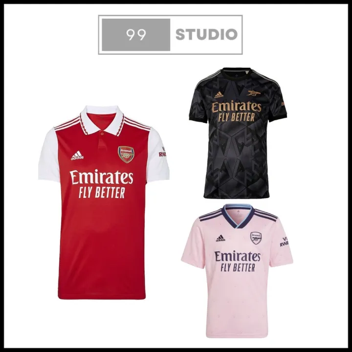 Most Popular Arsenal Home Away Third 3Rd Kit Football Shirt Soccer ...
