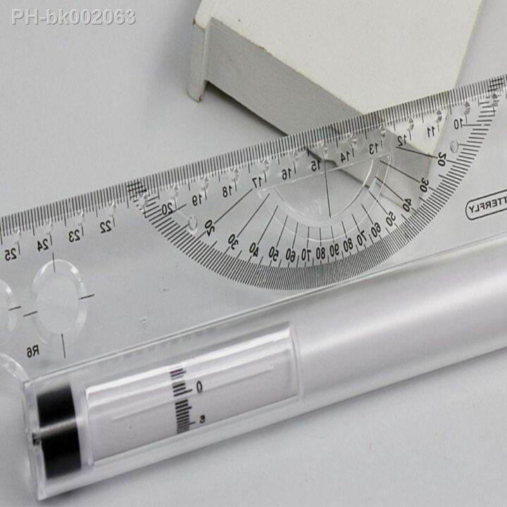 ☢ Pulley Centering Multi-purpose Rolling Ruler Drawing Tool Parallel ...
