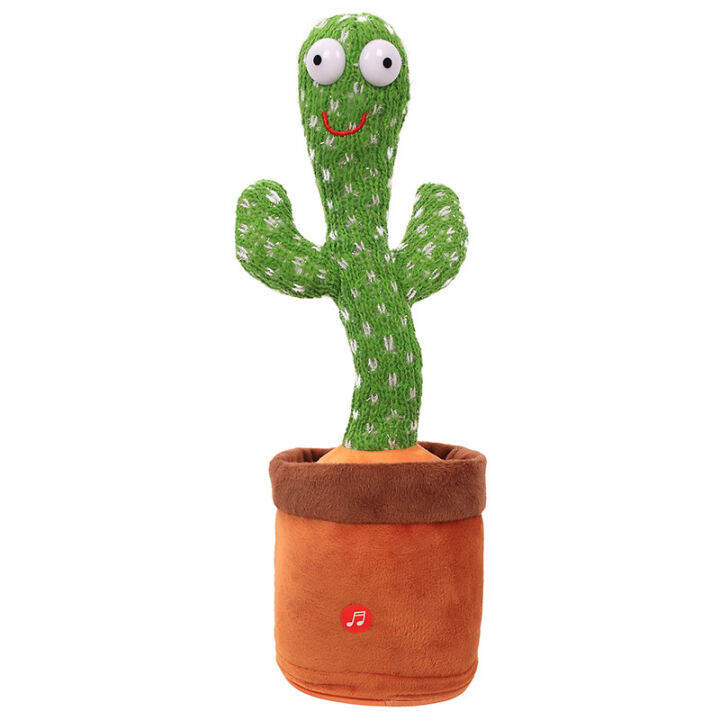 60 Songs, USB charging Recording and Dancing cactus baby toys voice ...