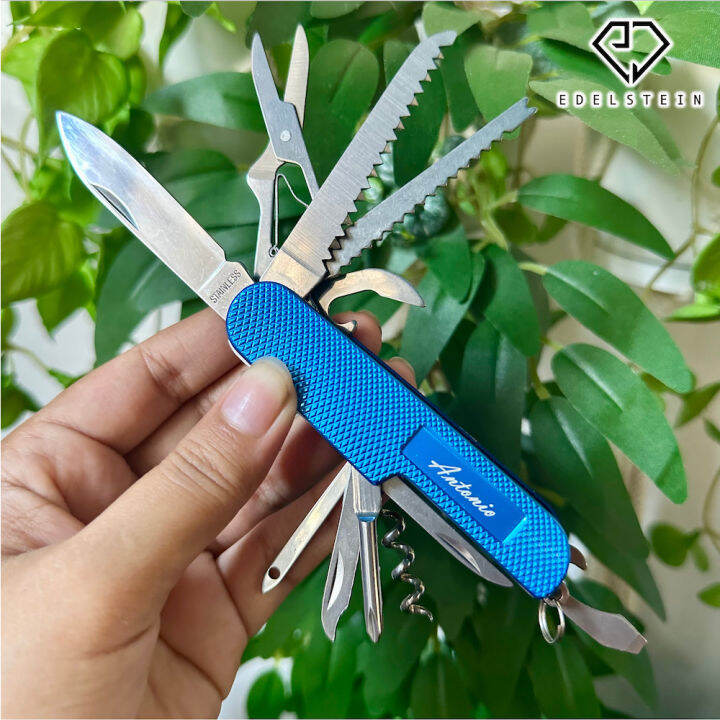 Personalized Metal Multi Tool Swiss Pocket Knife (free name engrave) | Lazada PH