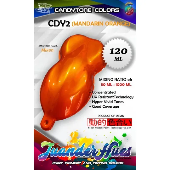 Mandarin Orange Candy Tone Color Toner Concentrate Drops Tinting ...