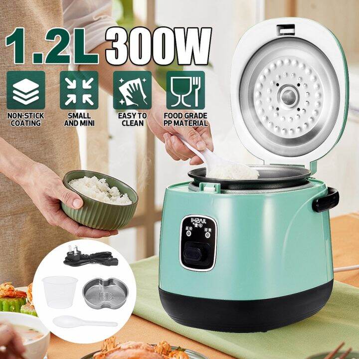 Electric Rice Cooker 300W 1.2L Non Stick Electric Pot /Mini Rice Cooker ...