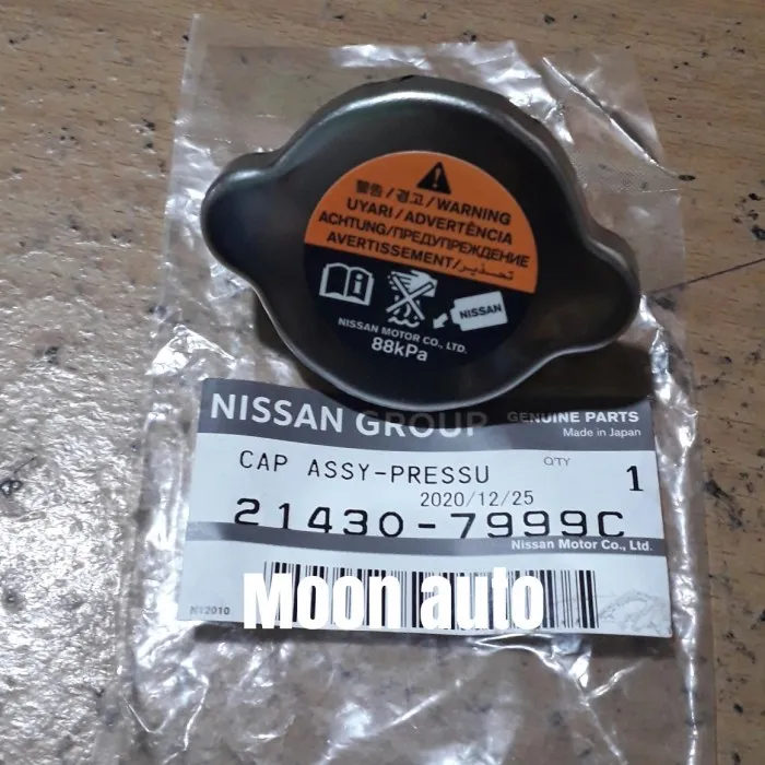 Tutup Cap Radiator Nissan Grand Livina Dan Lain2 Original 21430 7999C (Kode 017) | Lazada Indonesia