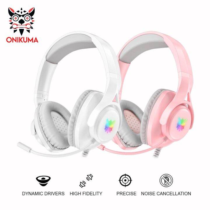 Onikuma X16 Wired Headphones Surround Sound Stereo Headsets Over-Ear Gaming Headphone with Noise ...