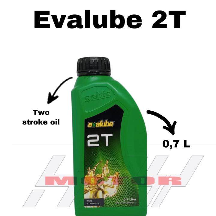 Oli samping Motor Evalube 2T 2-Stroke Oil 700ml Original | Lazada Indonesia