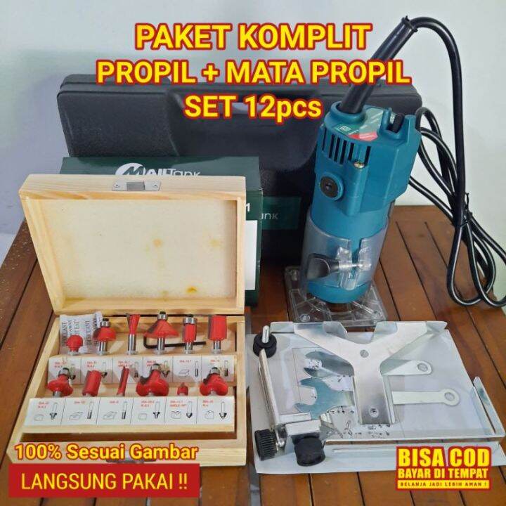 Mesin Profil Kayu Router Trimmer List Kayu mailtank dan yukido | Lazada ...