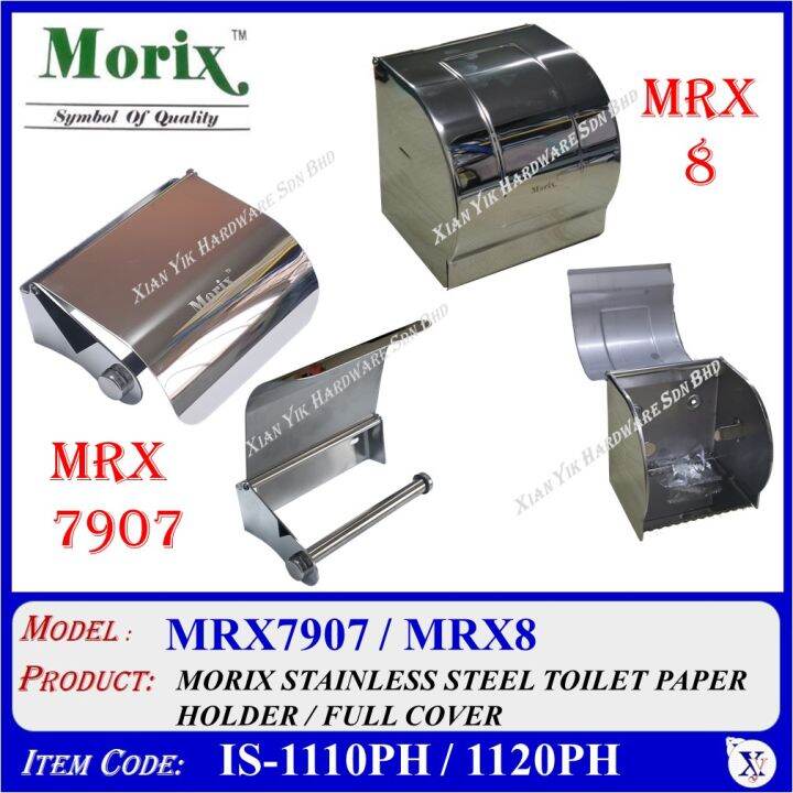 IS-1110PH / 1120PH MORIX STAINLESS STEEL TOILET PAPER HOLDER | Lazada