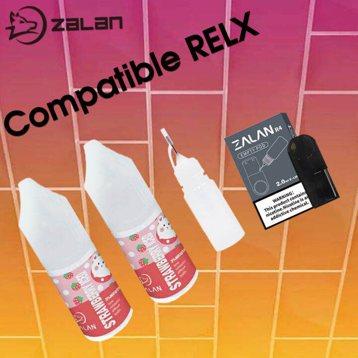 ZALAN vaperjuice set(Refillable) Zalan juice 10ml can be filled with ...
