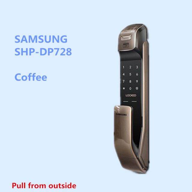 Samsung SHP-DP728 Smart Home Door Lock English Version Fingerprint Locks Cerradura Inteligente ...
