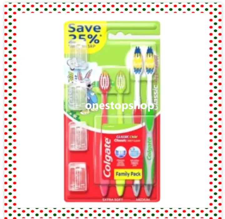 Colgate Classic Toothbrush Family Pack | Lazada PH