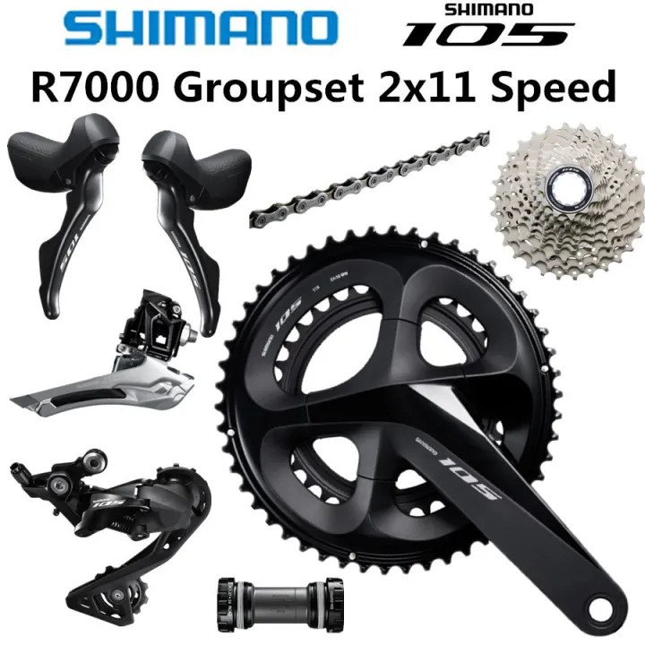 SHIMANO 5800 105 R7000 Groupset 105 R7000 Derailleurs ROAD Bicycle 50 ...