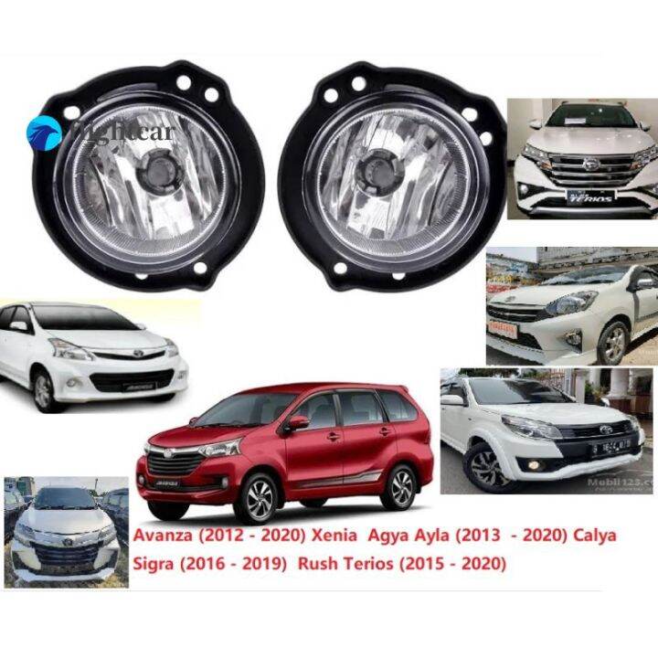flightcar TOYOTA AVANZA/ TOYOTA WIGO 2012 2013 2014 2015 2016 2017 2018 2019 2020 2021 Fog Lamp ...