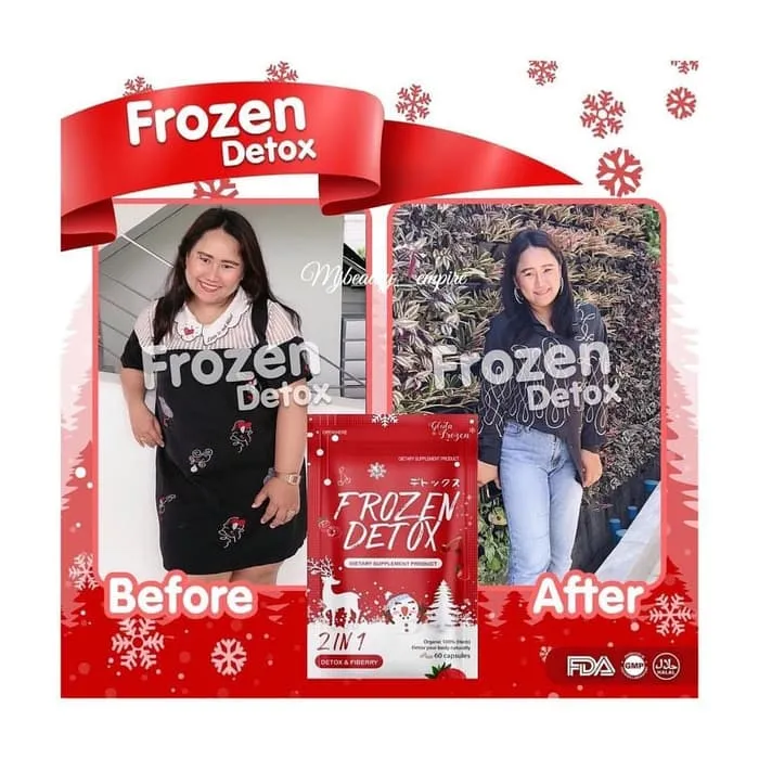 Original Frozen Detox 2 In 1 Weight Reduction Dietary Supplement - 180 ...