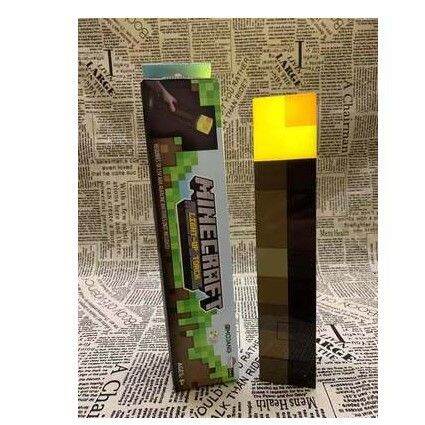 minecraft toy Light Up Torch Minecraft surrounding diamond mine model ...