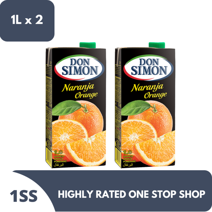 Don Simon Orange Juice 1L x 2 | Lazada PH