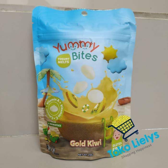 Yummy Bites Yogurt Melt 20gr - GOLD KIWI | Lazada Indonesia