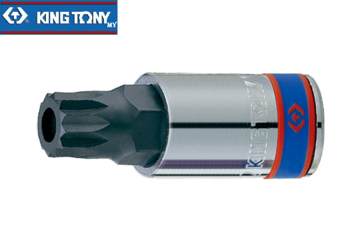 King Tony 1/2" DR. TAMPER RESISTANT M16 SPLINE Bit Socket for Audi & VW ...
