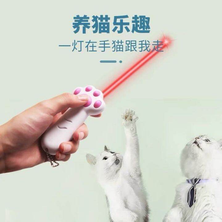 Funny cat laser pointer to relieve boredom, infrared eye-safe keychain ...