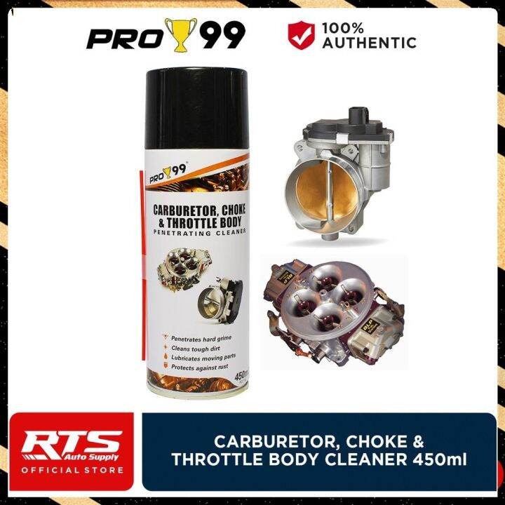 Pro-99 Carburetor / Choke / Carb / Throttle Body Cleaner 450ml | Lazada PH