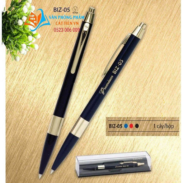 Bút bi cao cấp Thiên Long Bizner BIZ-05, Bút ký giấy tơ`, Hội họp ...