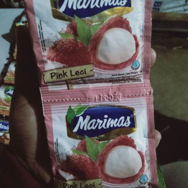 Allexilla - Marimas rasa leci 1 renceng isi 10 sachet | Lazada Indonesia
