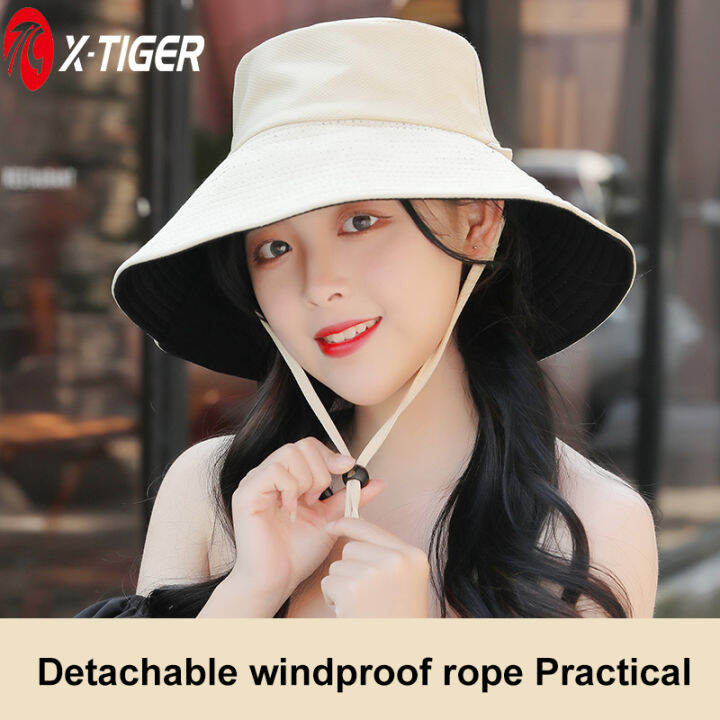 X Tiger Womens Packable Reversible Bucket Hat Uv Sun Protection Wide