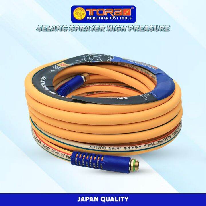 10 METER PRESSURE HOSE SELANG ANGIN AIR KOMPRESSOR DOORSMEER POMPA ...